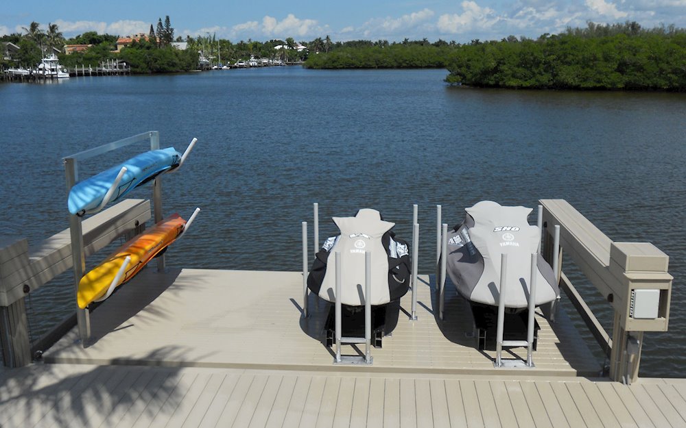 Premium PWC & Jet Ski Lift Solutions | Neptune Boat Lifts