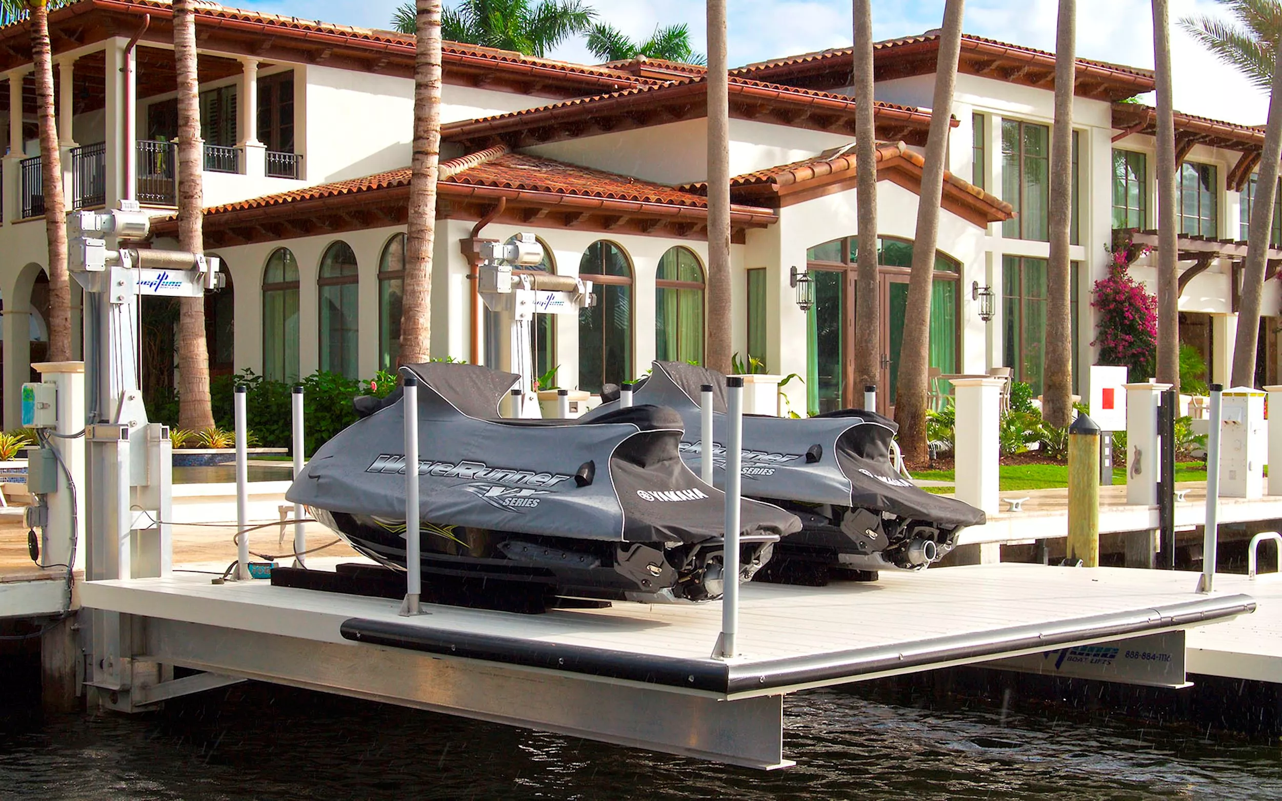 Premium PWC & Jet Ski Lift Solutions | Neptune Boat Lifts