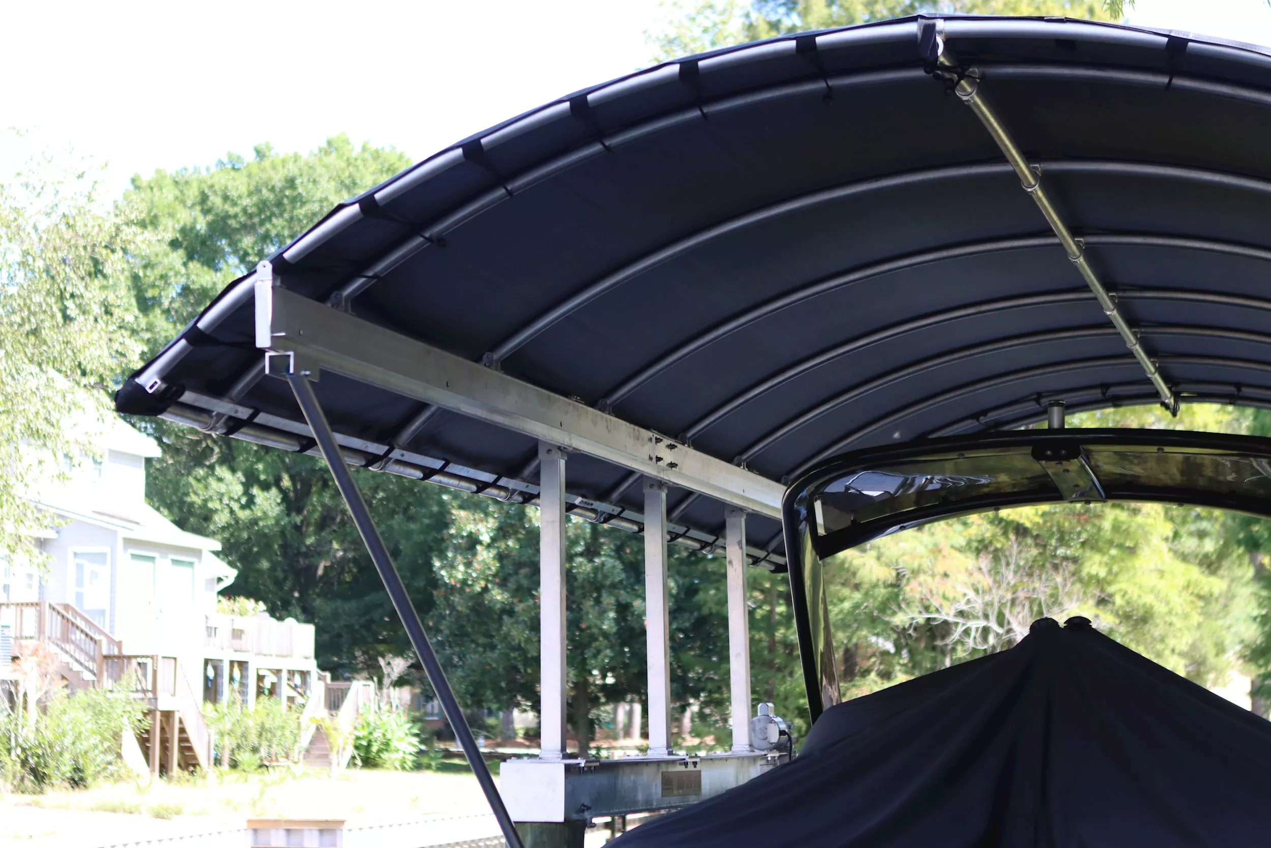 Neptune Boat Lift Canopy System | Premium Sun Protection for Boats